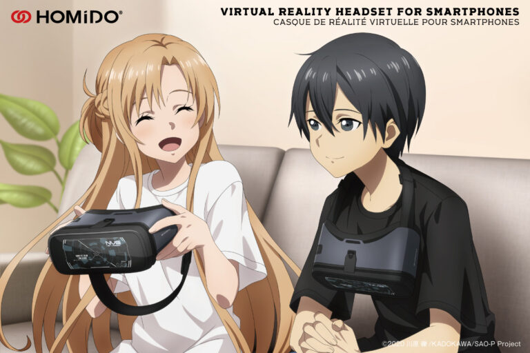 【アニメ】SAO10周年コラボ「HOMiDO PRIME」VRゴーグルが登場！ | VR速報
